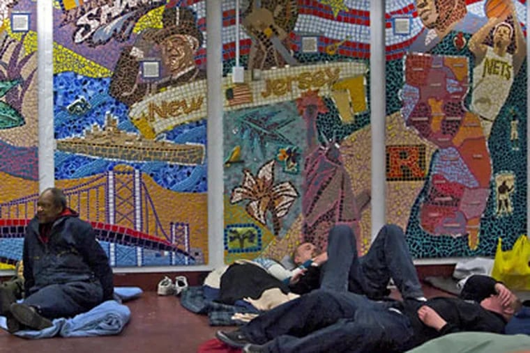 Camden building is refuge for the homeless