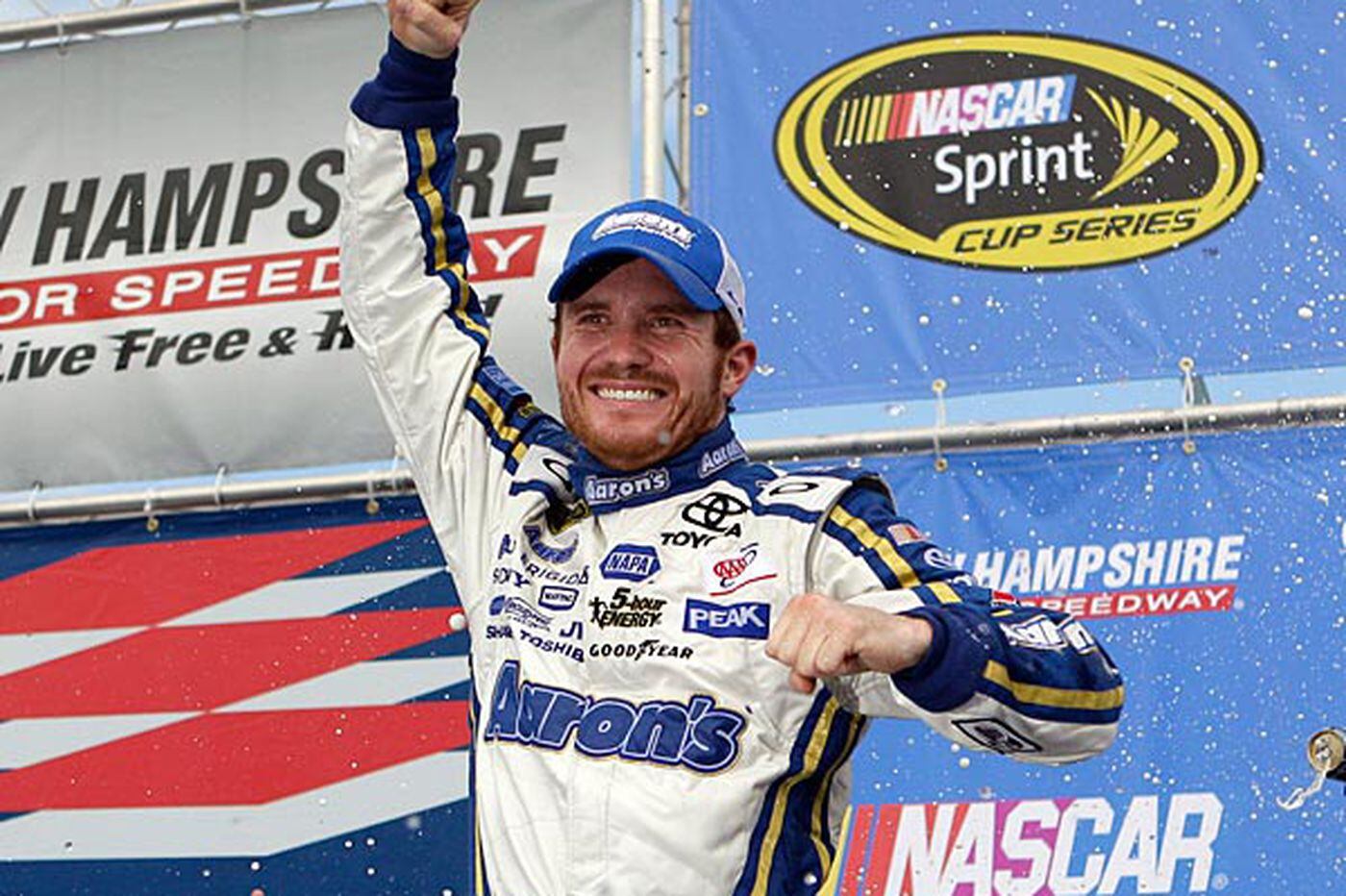 Brian Vickers a surprise winner at New Hampshire