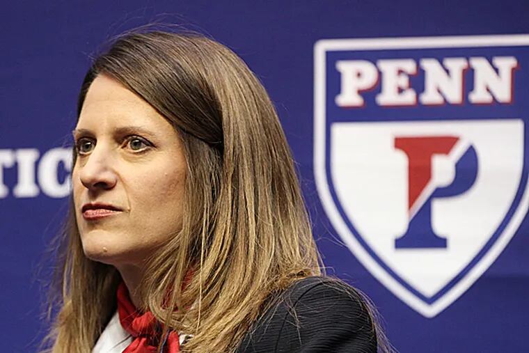 Penn hires its first woman athletic director