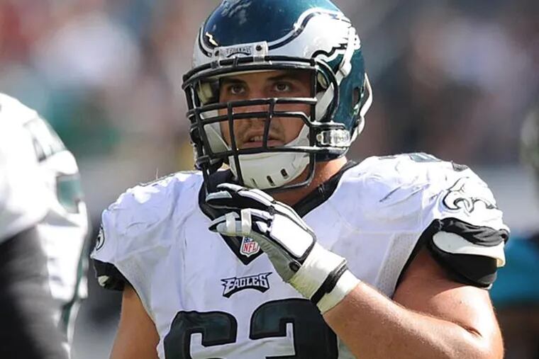 Eagles' offensive line perseveres