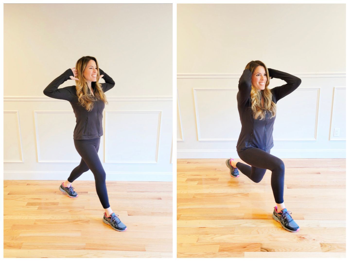 Stationary Lunge One Leg Pump