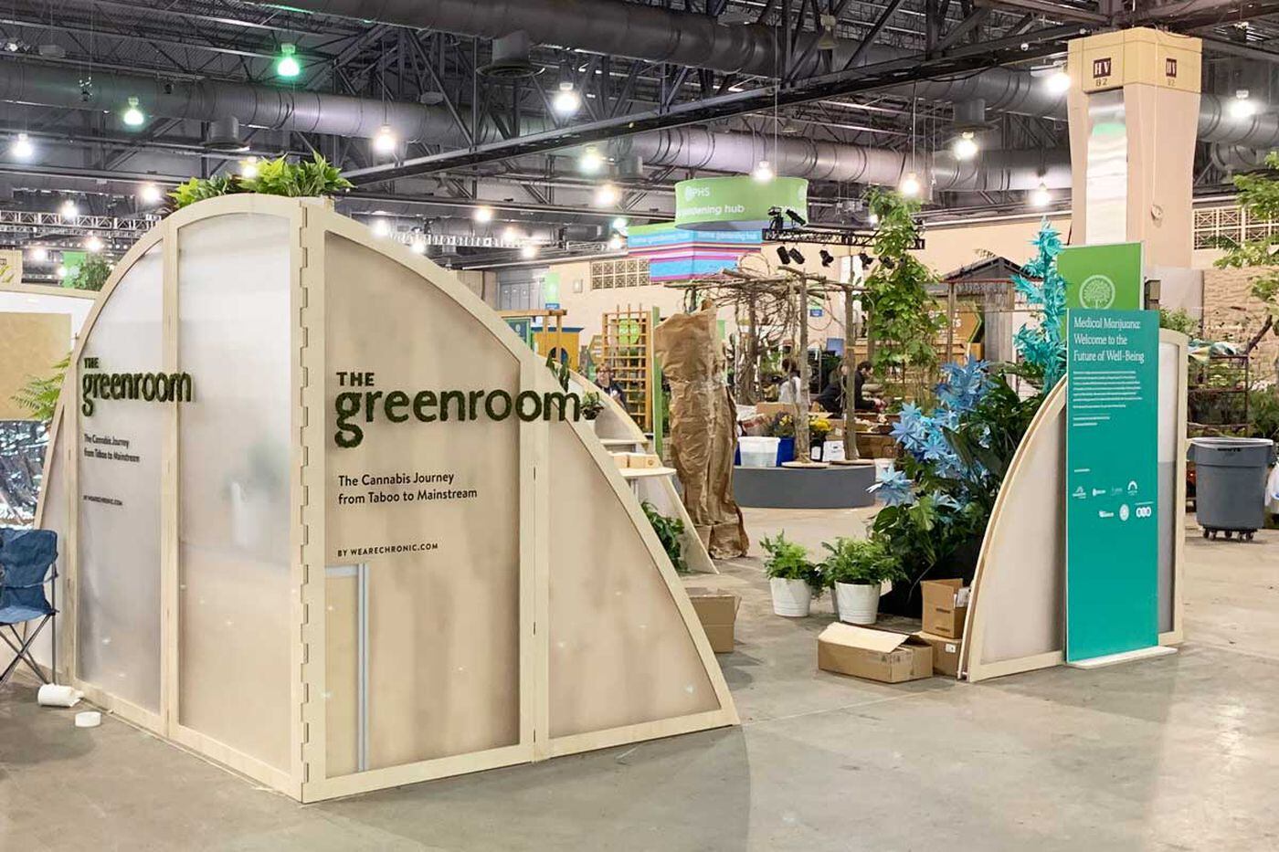 Spotlight is on weed at this year’s Philadelphia Flower Show