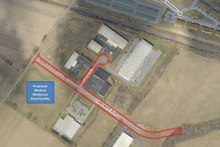 Chase Lenfest-backed marijuana facility 'blindsided' it, town says