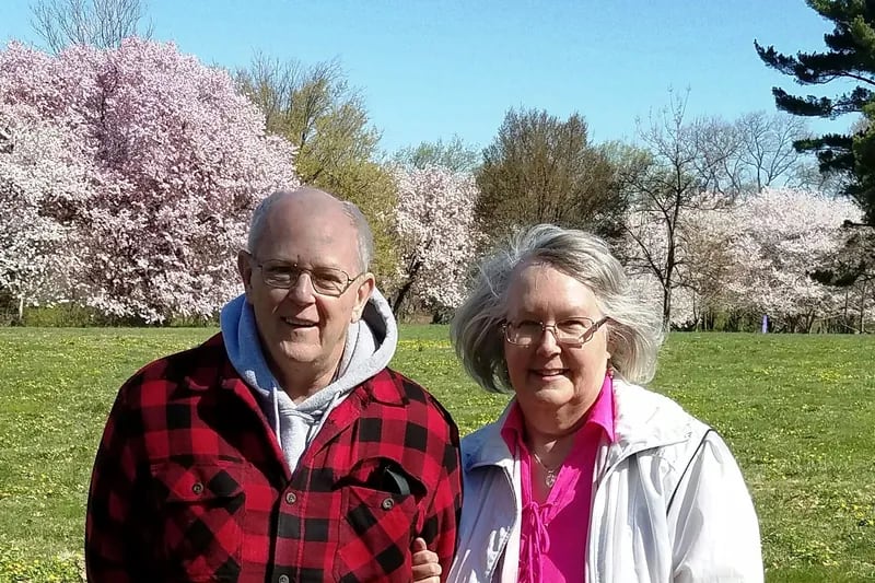 David Heisler and Carrie Taylor Heisler feel blessed to be together