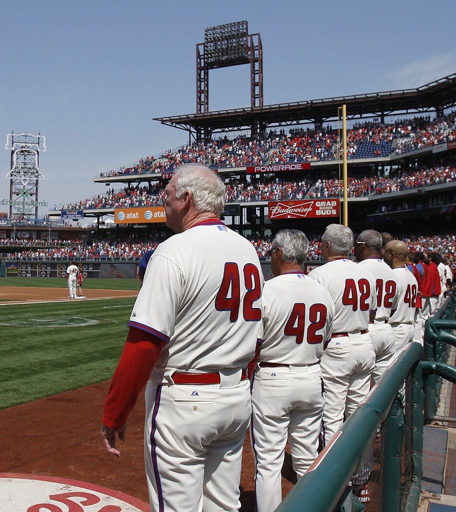 Jackie Robinson And Phillies Manager