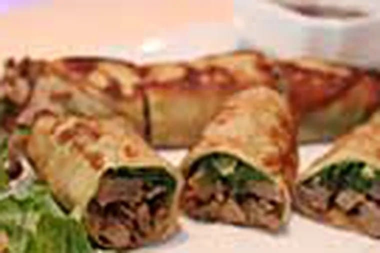 Good Taste: Peking duck crepes