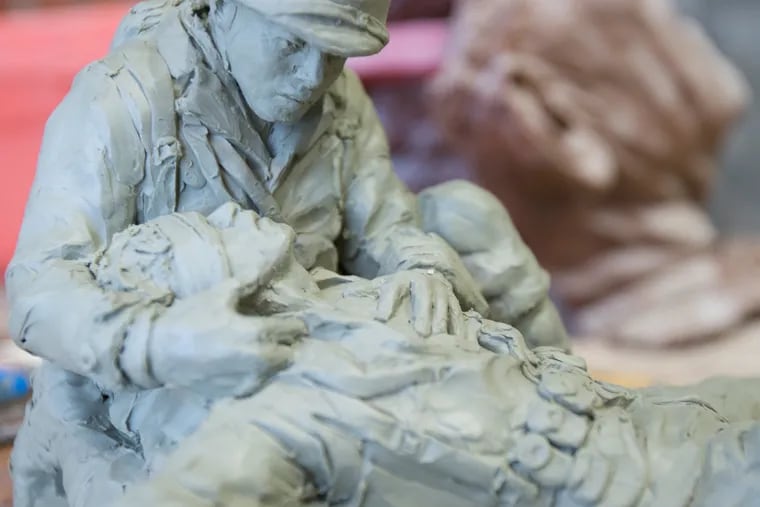 Will Atlantic City be home to a giant sculpture of a World War II medic ...