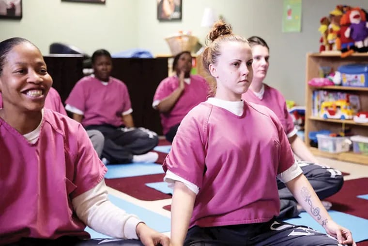 Yoga for prison inmates is no longer a stretch