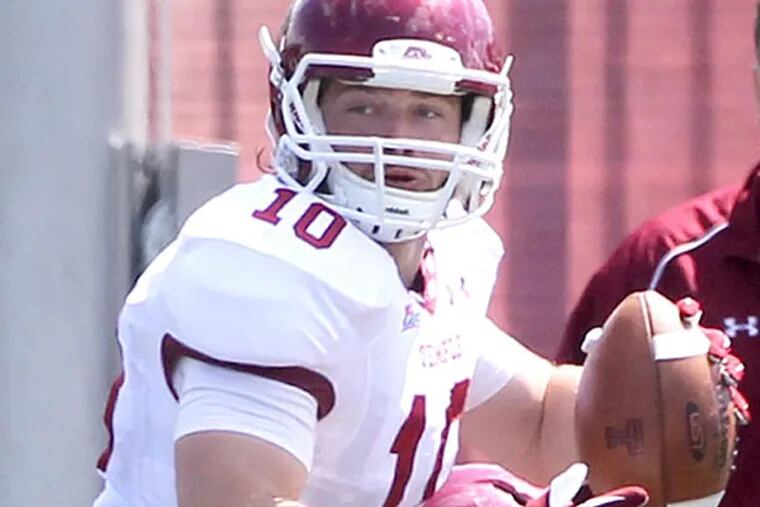 Temple's Chris Coyer bulks up for a new position