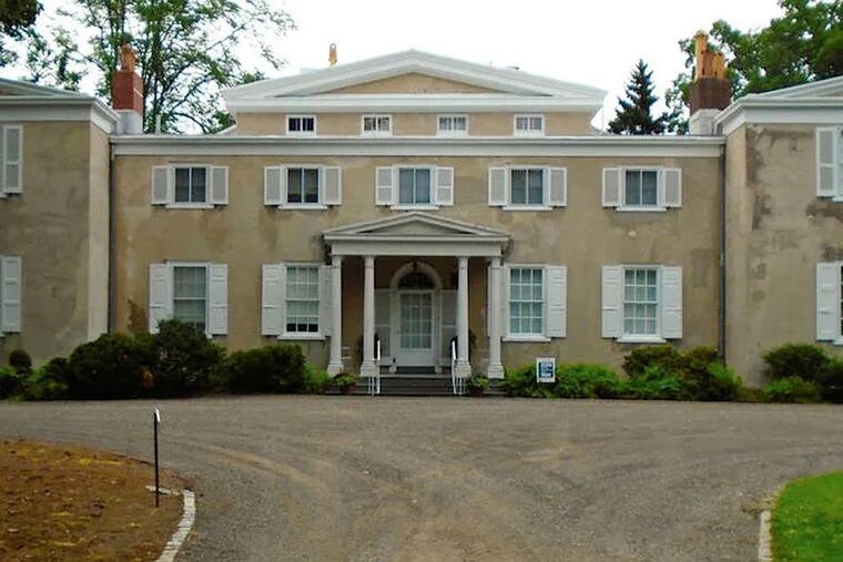 Delaware River mansion conjures history and serenity