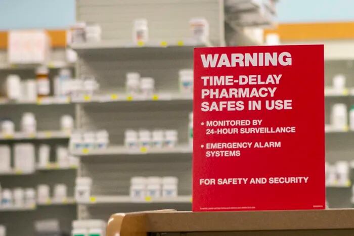CVS adds time-delay safes in Pa. stores to help prevent opioid robberies
