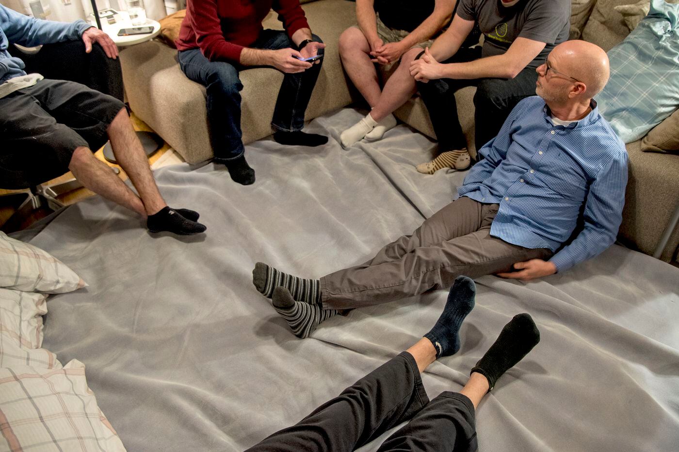 Men’s cuddling group aims to redefine masculinity and heal trauma