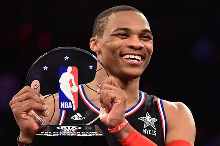 All-Star Game MVP Westbrook put knee surgery behind him