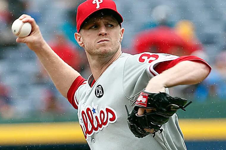 Braves batter Kendrick, Phillies