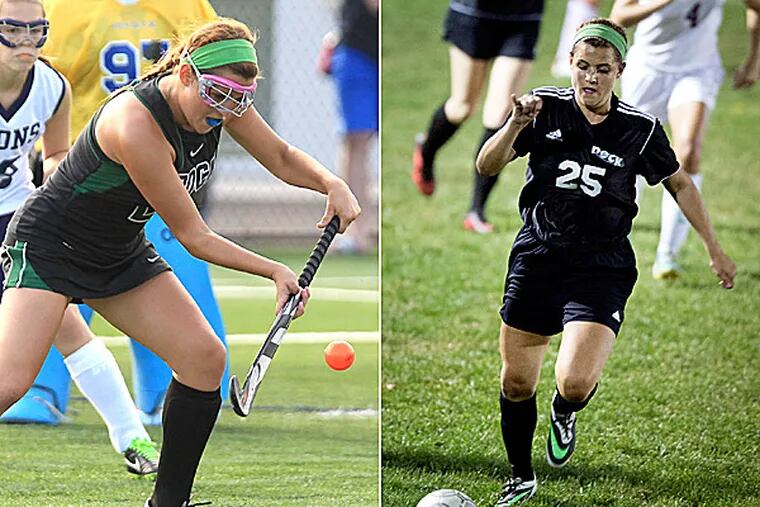 Shisler a 2-sport fall athlete