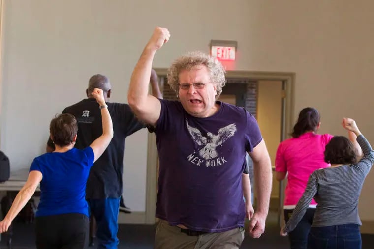 Auditioners fight for spots as a Shakespeare extra