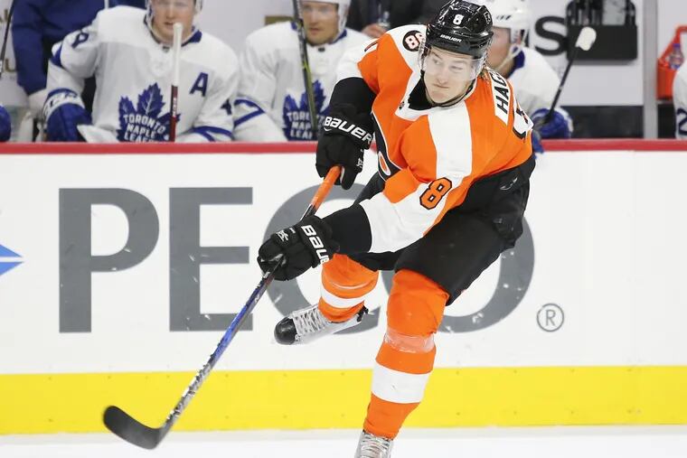 Flyers sign defenseman Robert Hagg to two-year contract extension