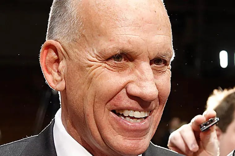 Doug Collins attends introduction of son Chris Collins as Northwestern ...