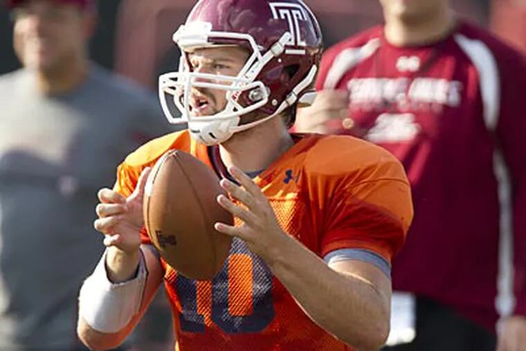 Temple quarterback Chris Coyer ready to be tested