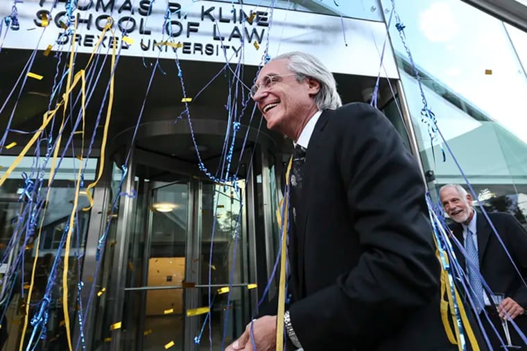 Law firm's success is behind $50M gift to Drexel