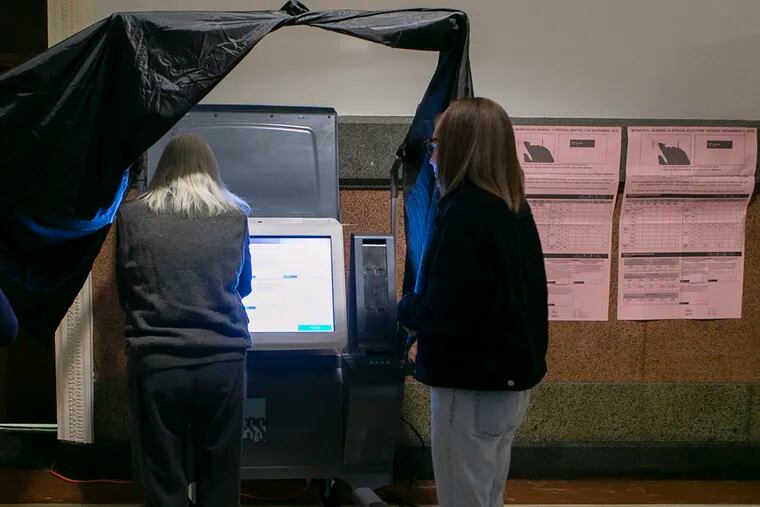Lawsuit seeks to force Pennsylvania to scrap these electronic voting ...
