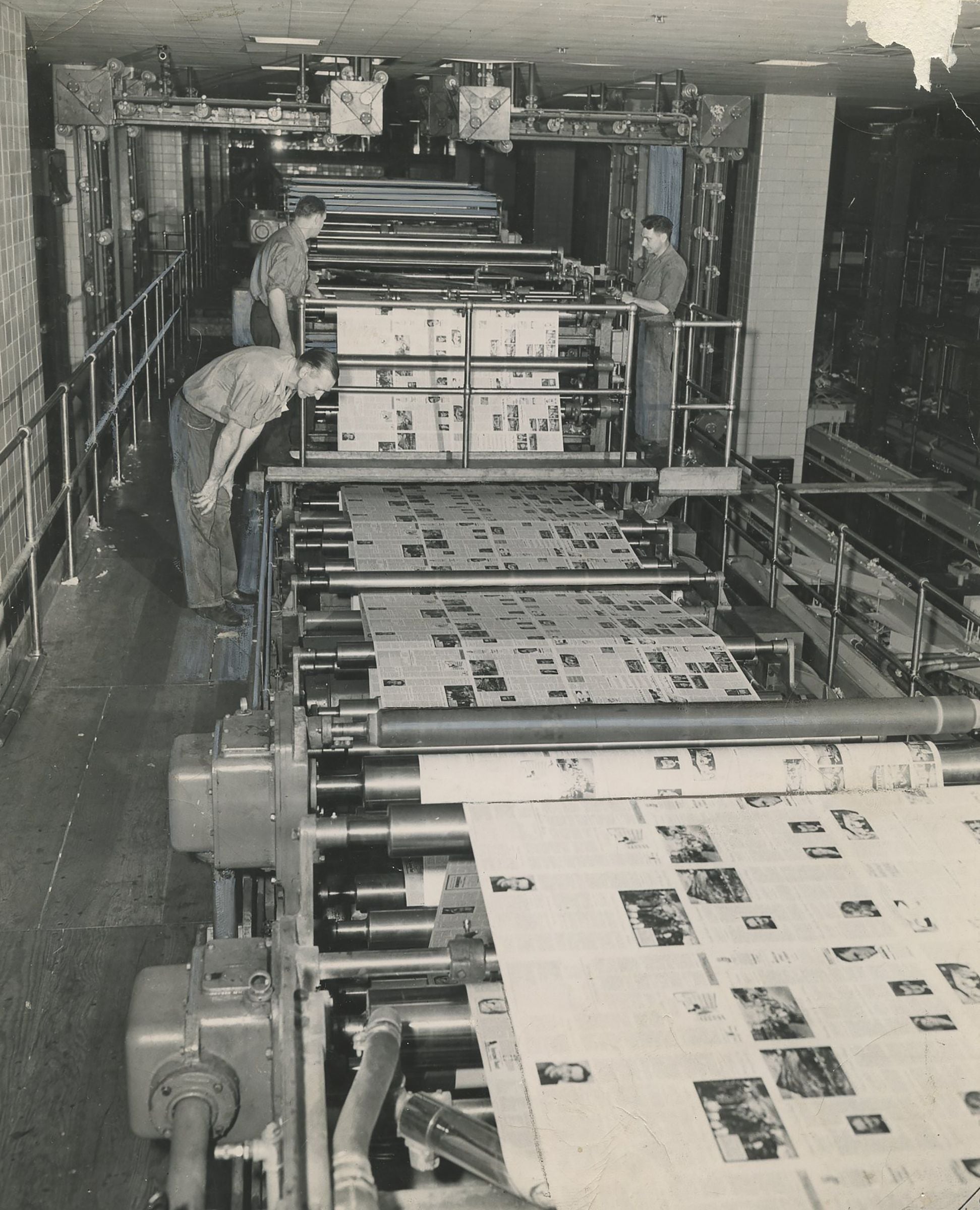 Newspaper Printing Press