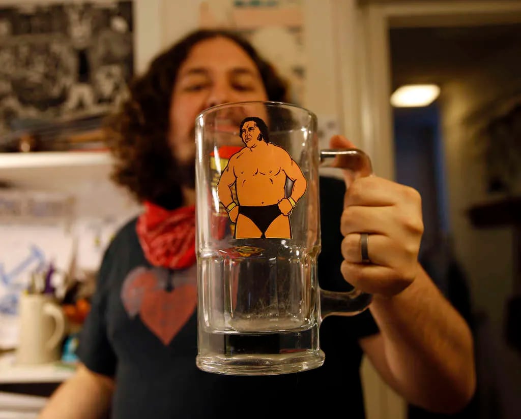 Andre The Giant Beer Can