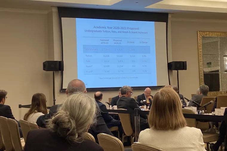 Penn hikes tuition, room and board fees to nearly $77,000, up 3.9% over ...