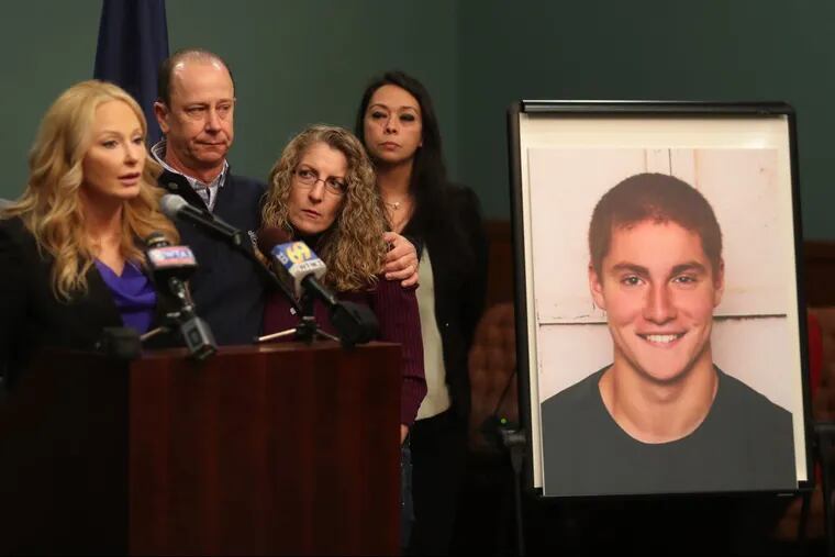 Tensions flare in 4th day of Penn State frat hazing death hearings