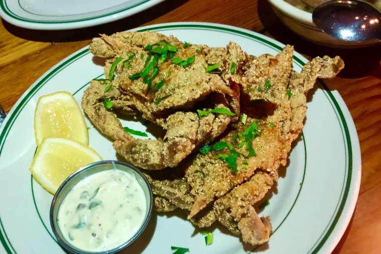 Soft-shell crab season has arrived early and is hitting Philly restaurants