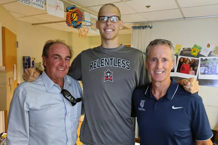 East Stroudsburg basketball player Ryan Smith, dealing with leukemia ...