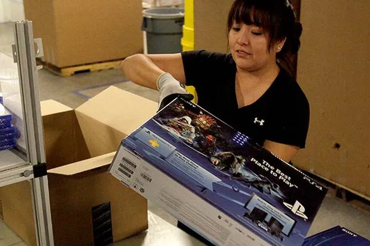 PlayStation 4 touches down