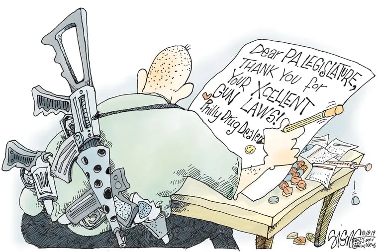 Against Gun Control Cartoons