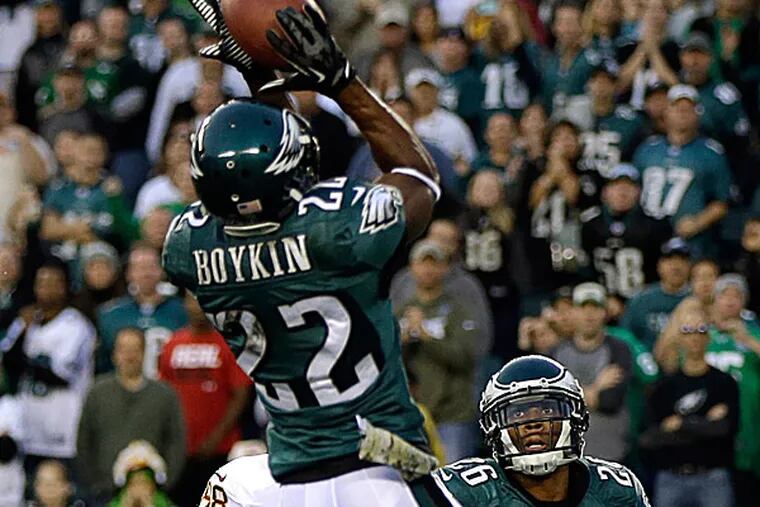 Boykin takes advantage of good fortune