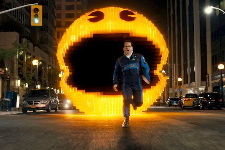 'Pixels': Suffer through Sandler, and enjoy the cool effects