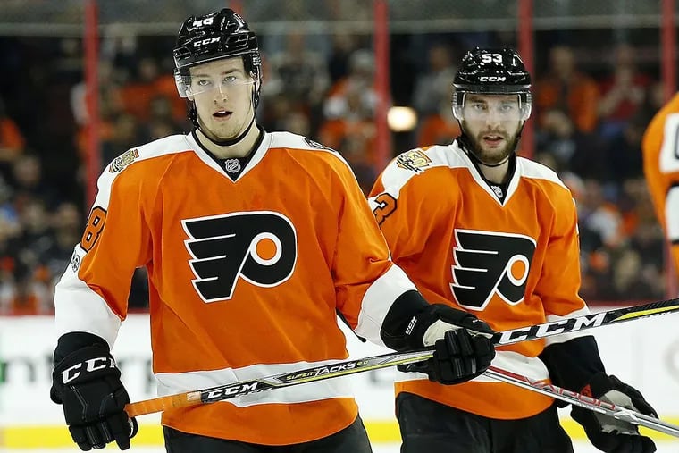 Flyers rookie Robert Hagg helping Shayne Gostisbehere get off to fast start