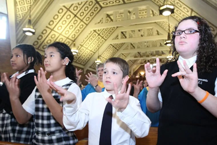 Philadelphia's Archbishop Ryan Academy for the Deaf celebrates a ...