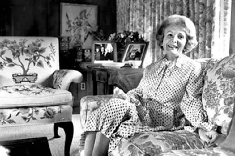 Philanthropist Leonore Annenberg dies