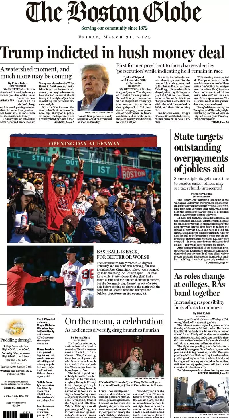 Newspaper Cover Page