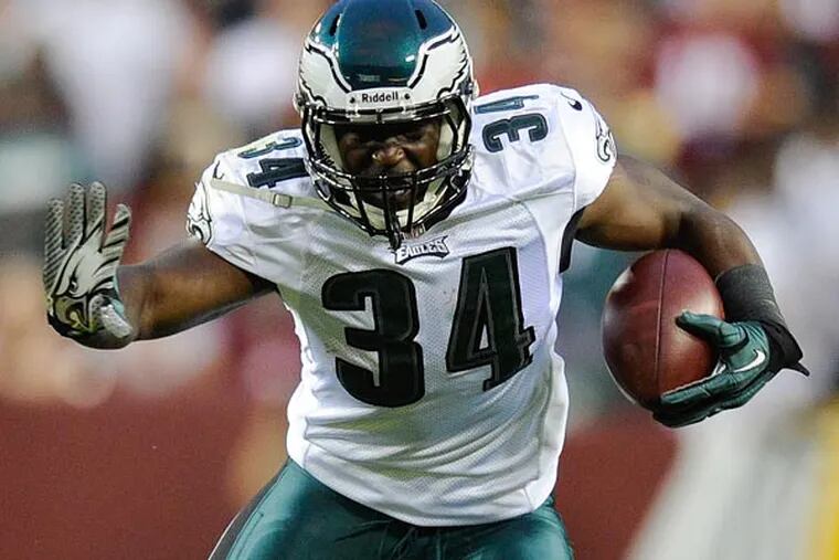 Eagles' Brown eager to be a solid option at running back