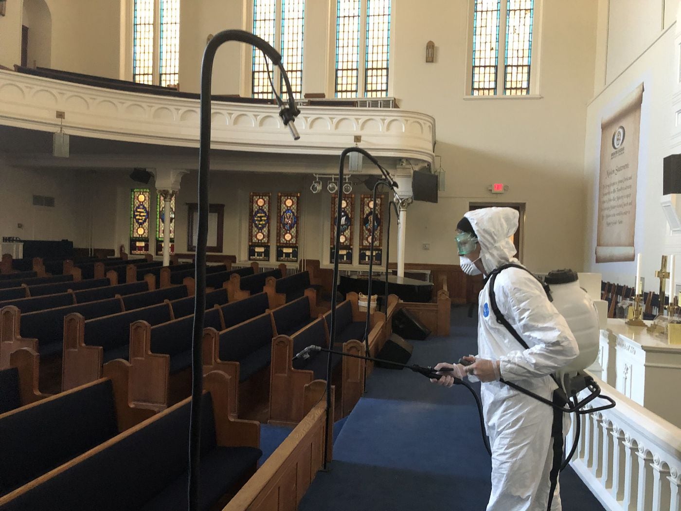 Greater Exodus Church welcomes in worshipers despite coronavirus and ...