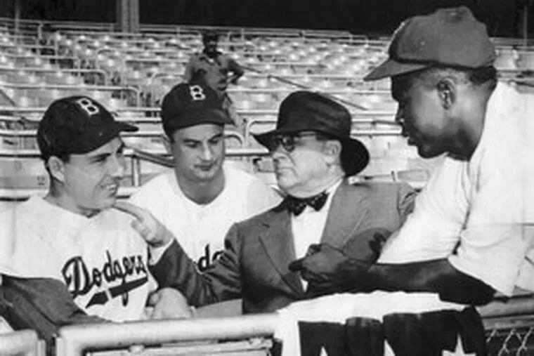 Jackie Robinson And Branch Rickey