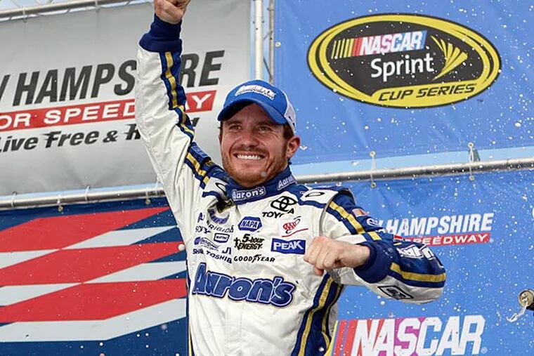 Brian Vickers a surprise winner at New Hampshire