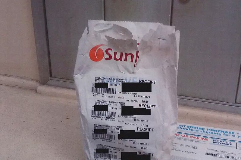 HIV and gender-transition meds delivered in labeled bag; suit says ...