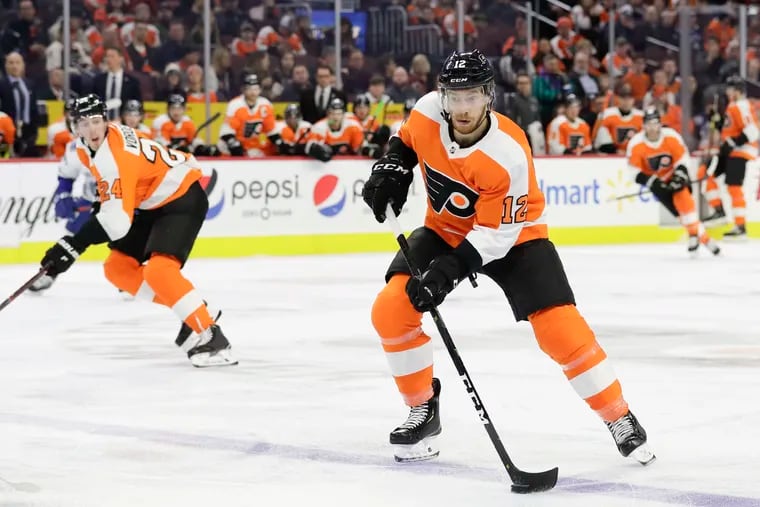 With trade deadline behind him, versatile Michael Raffl breathes sigh ...