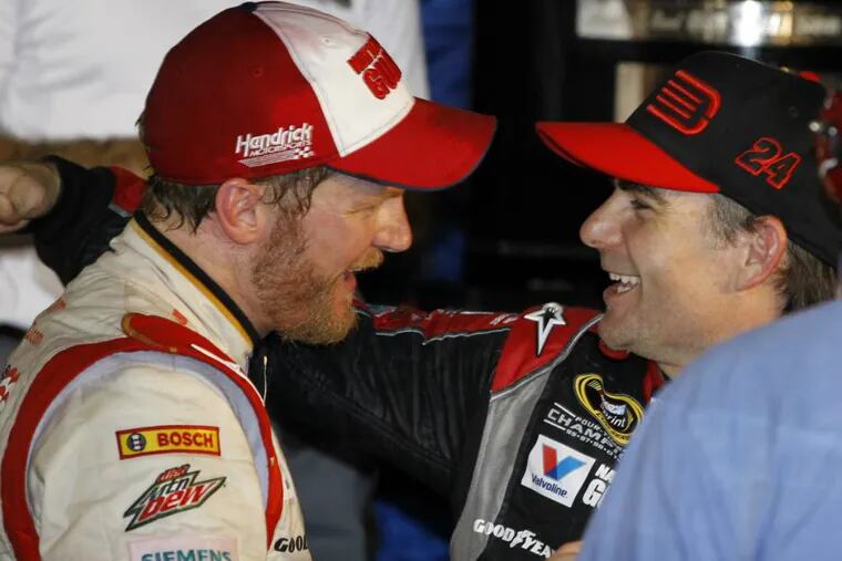 For now, Jeff Gordon back on track