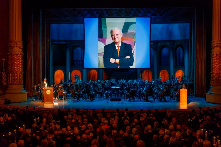 H.F. ‘Gerry’ Lenfest remembered at Academy of Music celebration