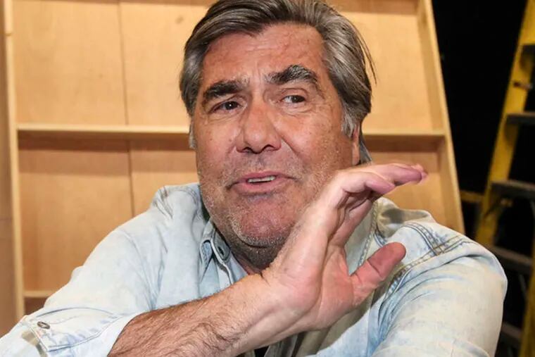 Football vet now theater rookie