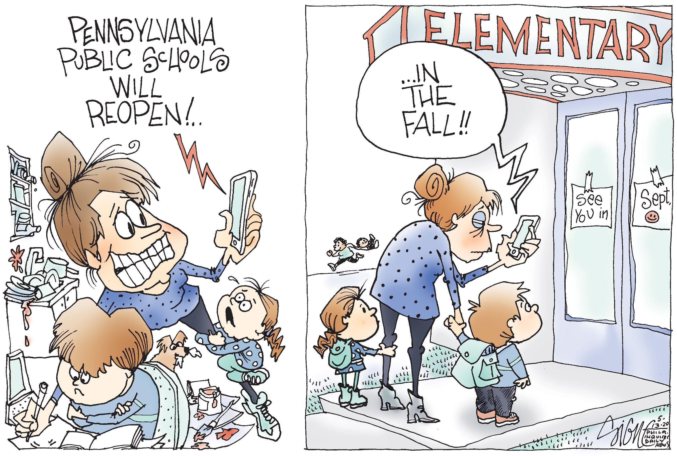 Comics About Elementary School