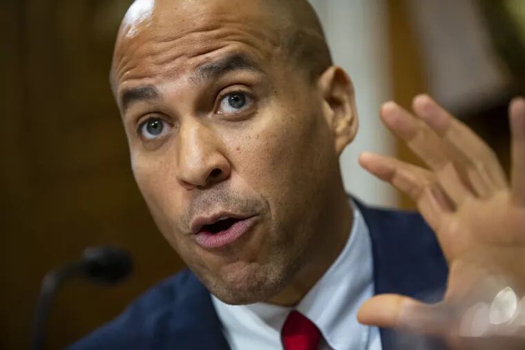 Cory Booker says he has a boo. Is it actress Rosario Dawson?